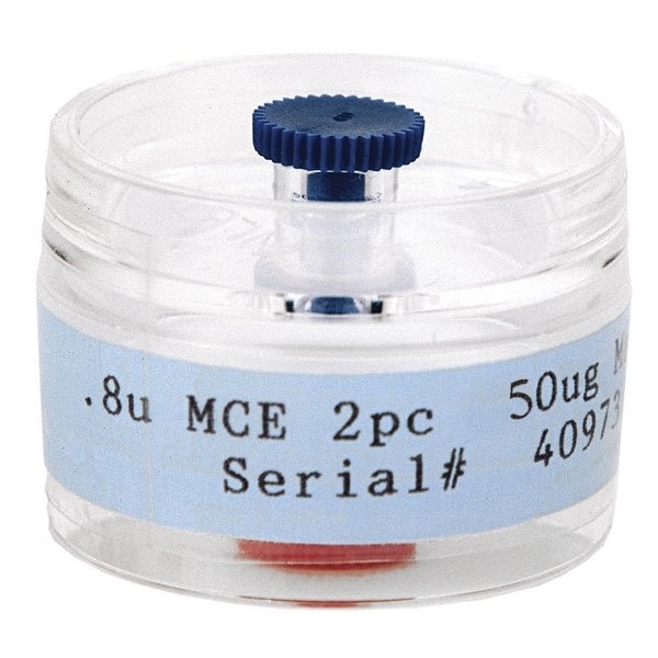 47MM MCE Plain White Filter Pairs 0.8µm | Zefon International